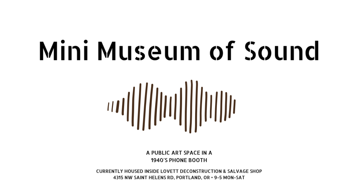 mini museum of sound